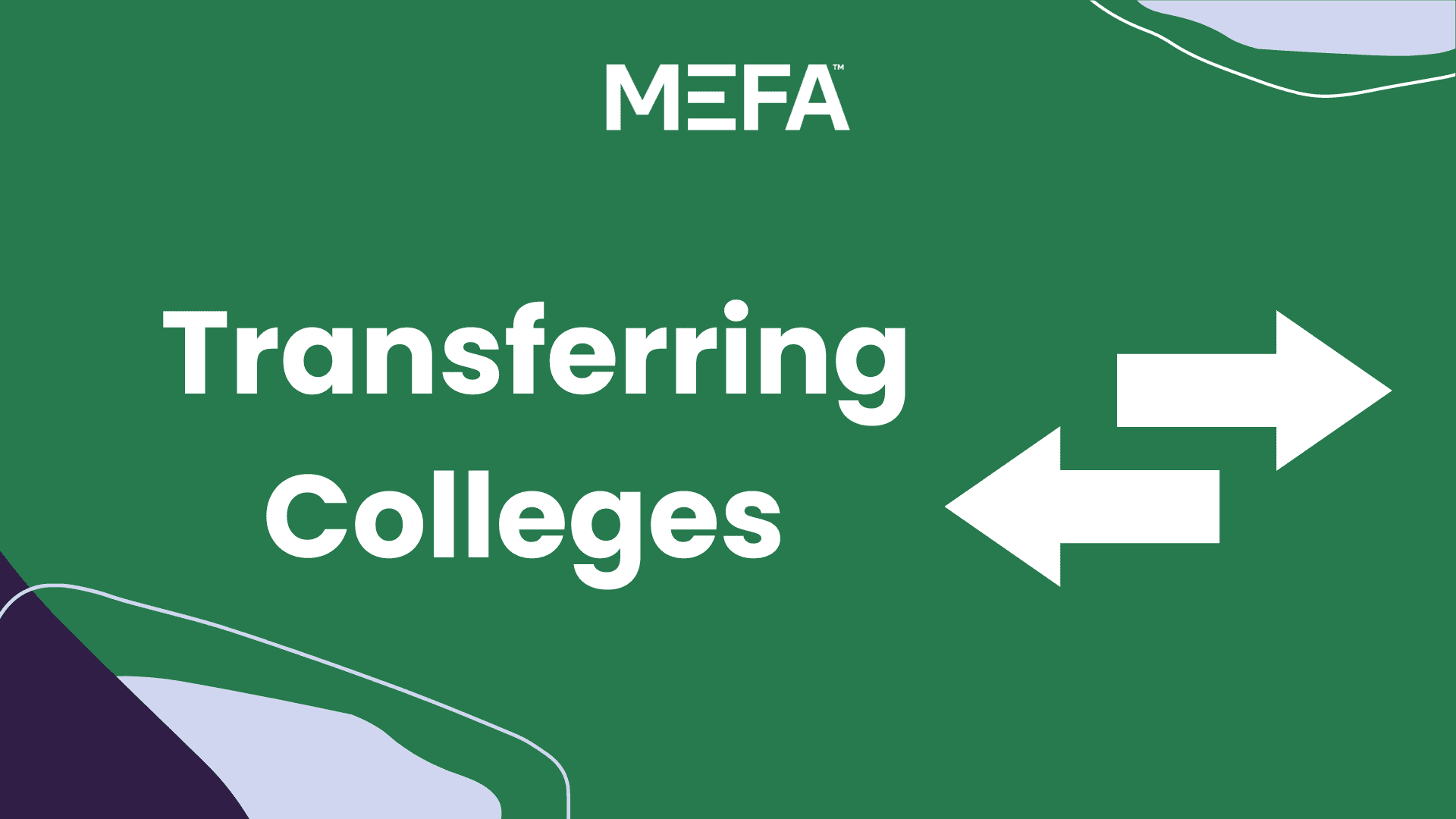Transferring Colleges