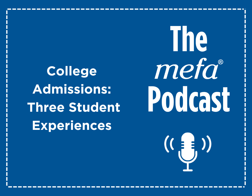 College Admissions: Three Student Experiences