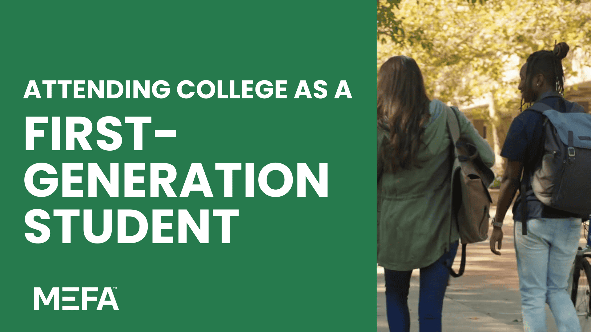 Attending College as a First-Generation Student