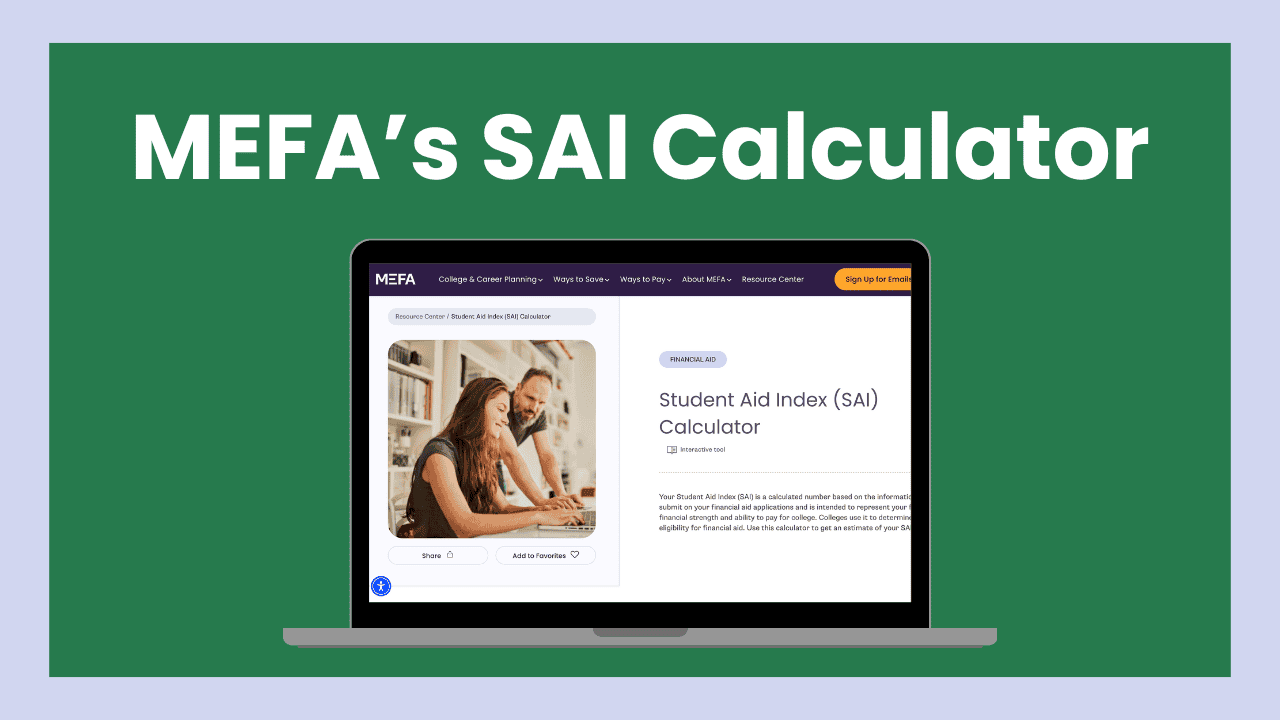 MEFA's SAI Calculator