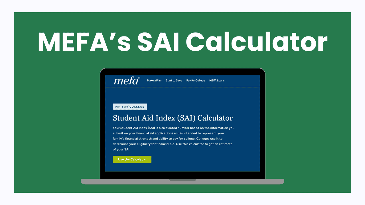 MEFA's SAI Calculator