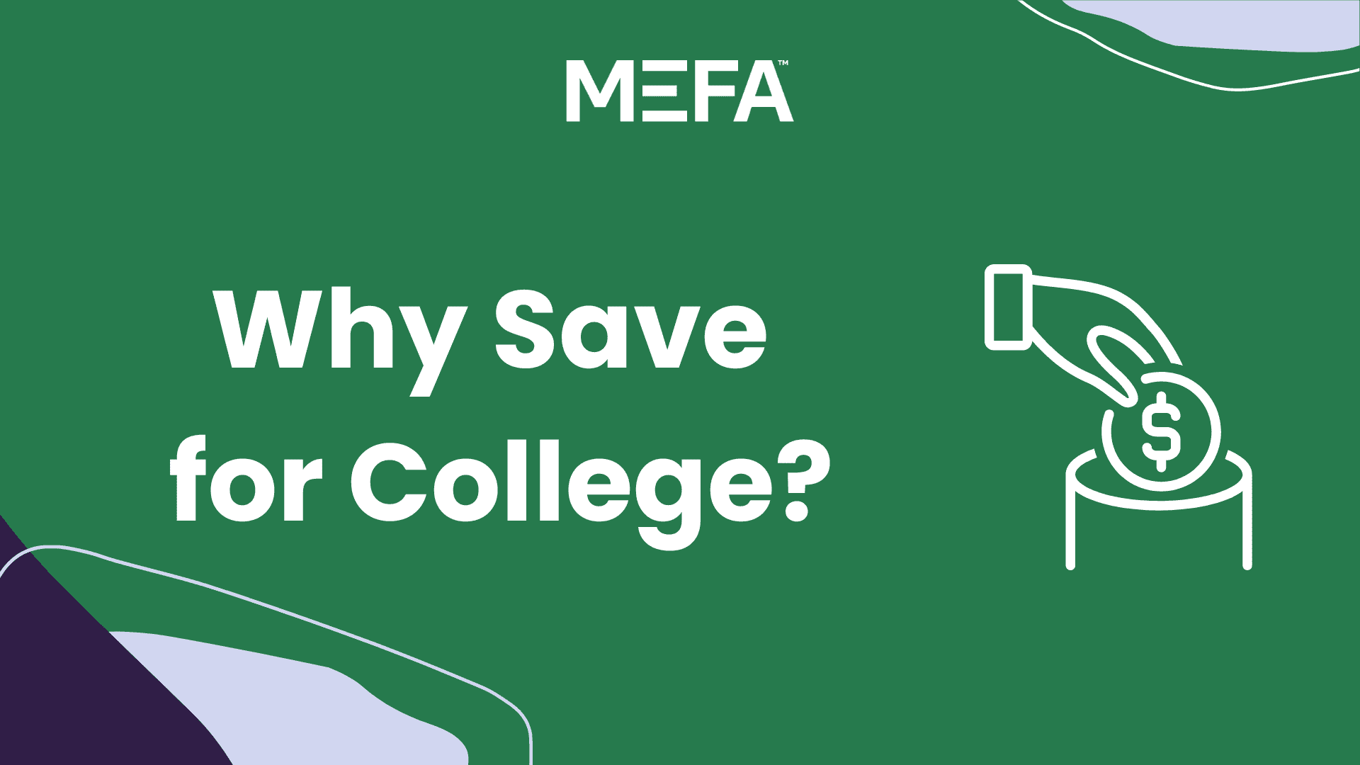 Why Save for College?